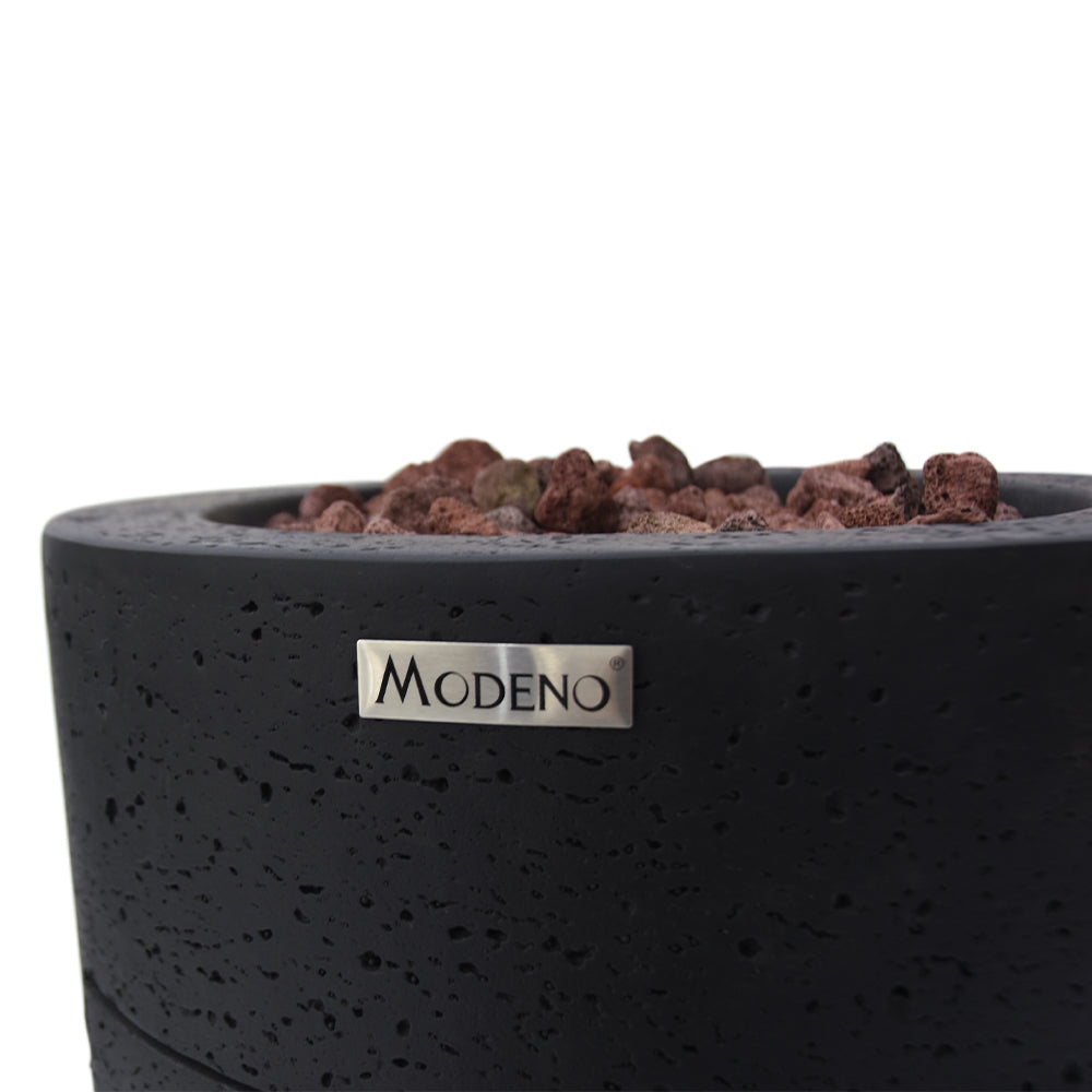 Outdoor Lava Tube Propane Fire Pit | Fire Pits | Propane Fire Pit ...