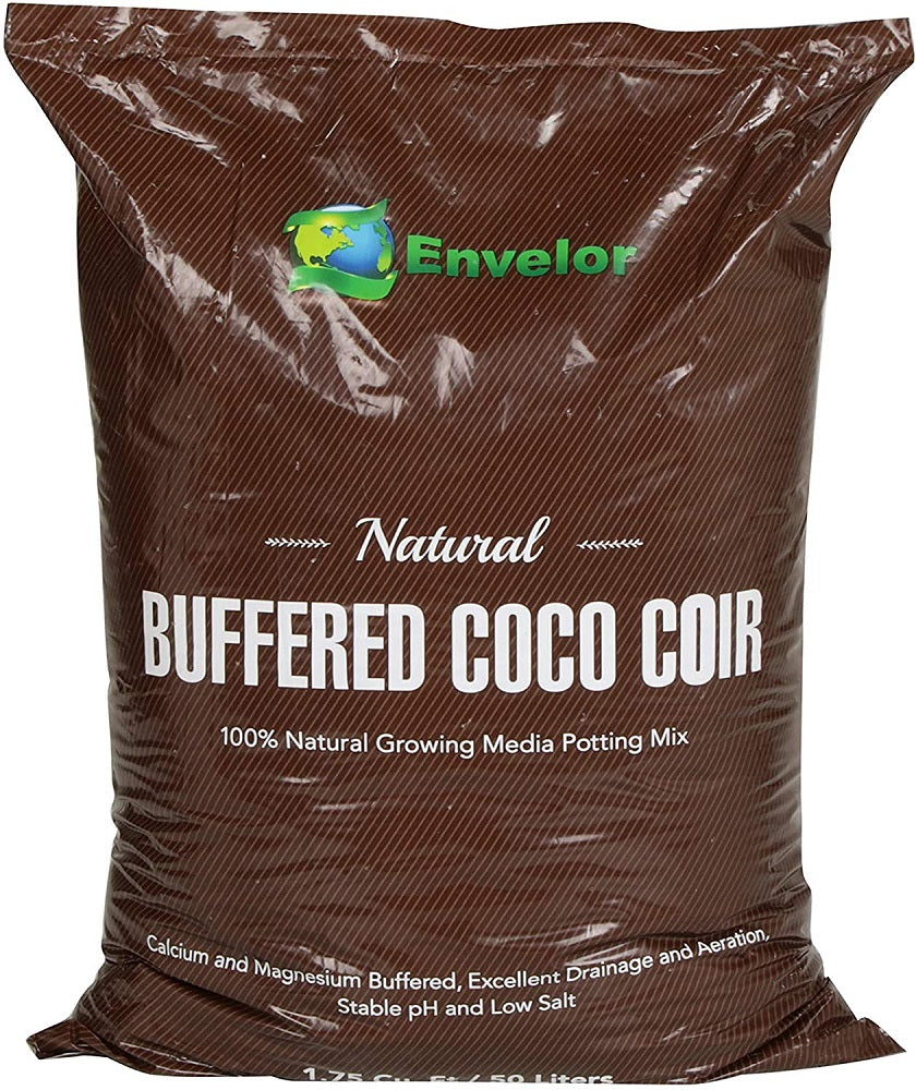 Coir Growing Medium | Buffered Coco Grow Media Bag – EnvelorHome