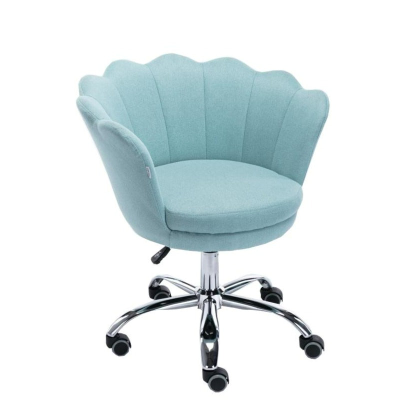 Swivel Shell Chair for Home Office and Vanity - Mint Green – EnvelorHome