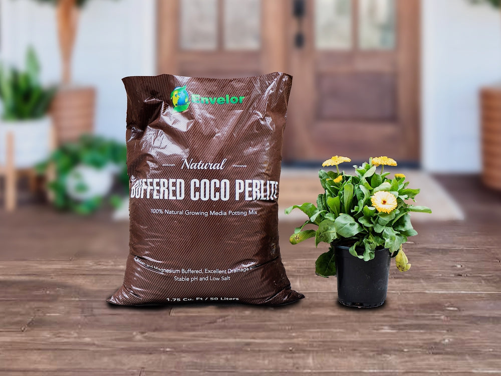 Buffered Coco Perlite Grow Media | Potting Soil Block – EnvelorHome