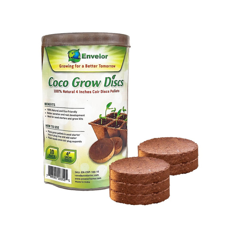 Coco Coir Grow Disc | Coco Coir | Coco Coir Weed Disc – EnvelorHome