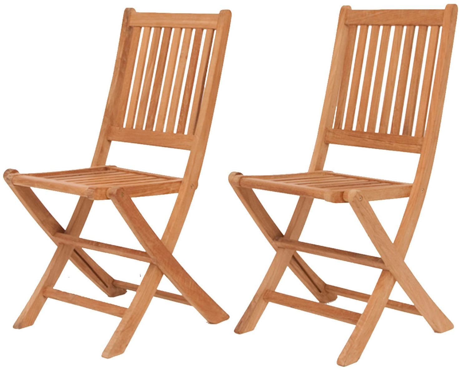 London Wooden Armchair 2 Piece Folding Wood Chair Set – EnvelorHome