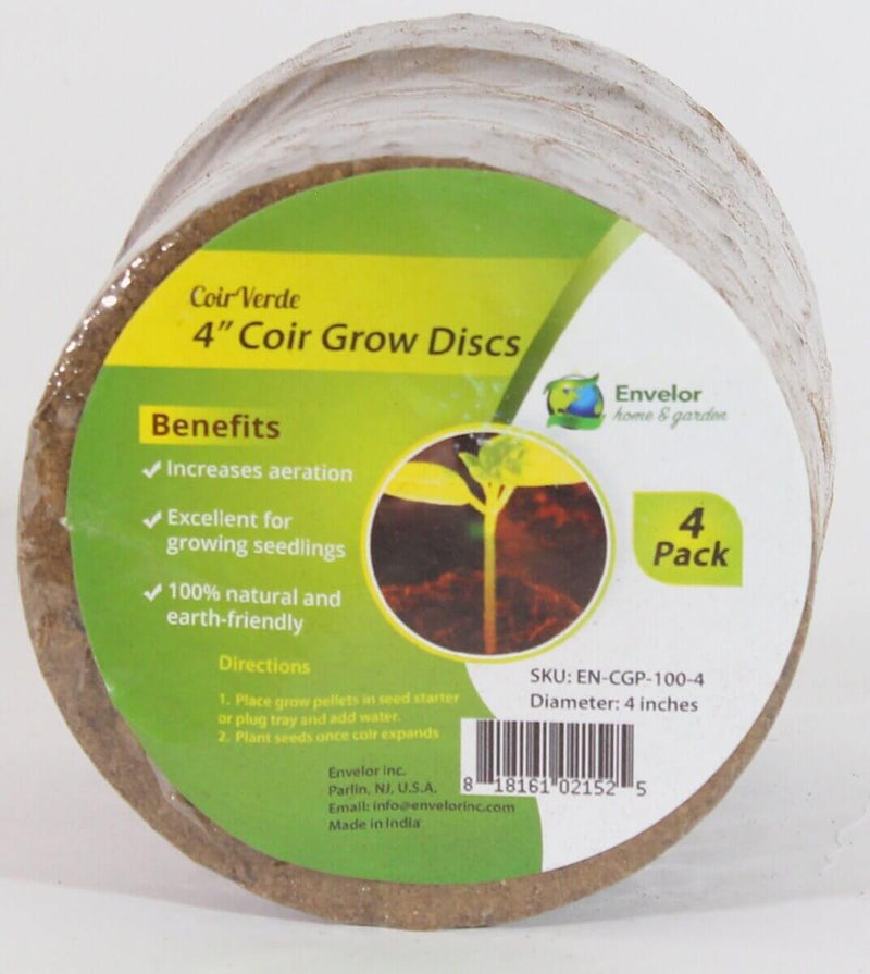 Coco Coir Grow Disc | Coco Coir | Coco Coir Weed Disc – EnvelorHome